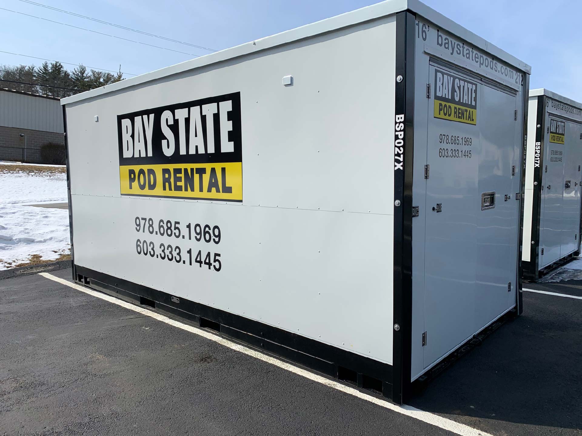Portable Storage Pod Rentals in Merrimac, MA | Bay State Pod Rental