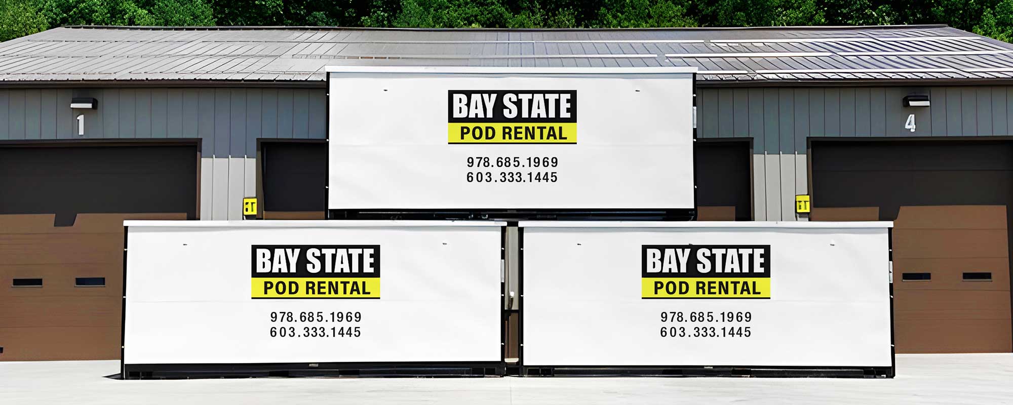 Portable Storage Pods Dracut, MA | Bay State Pod Rental