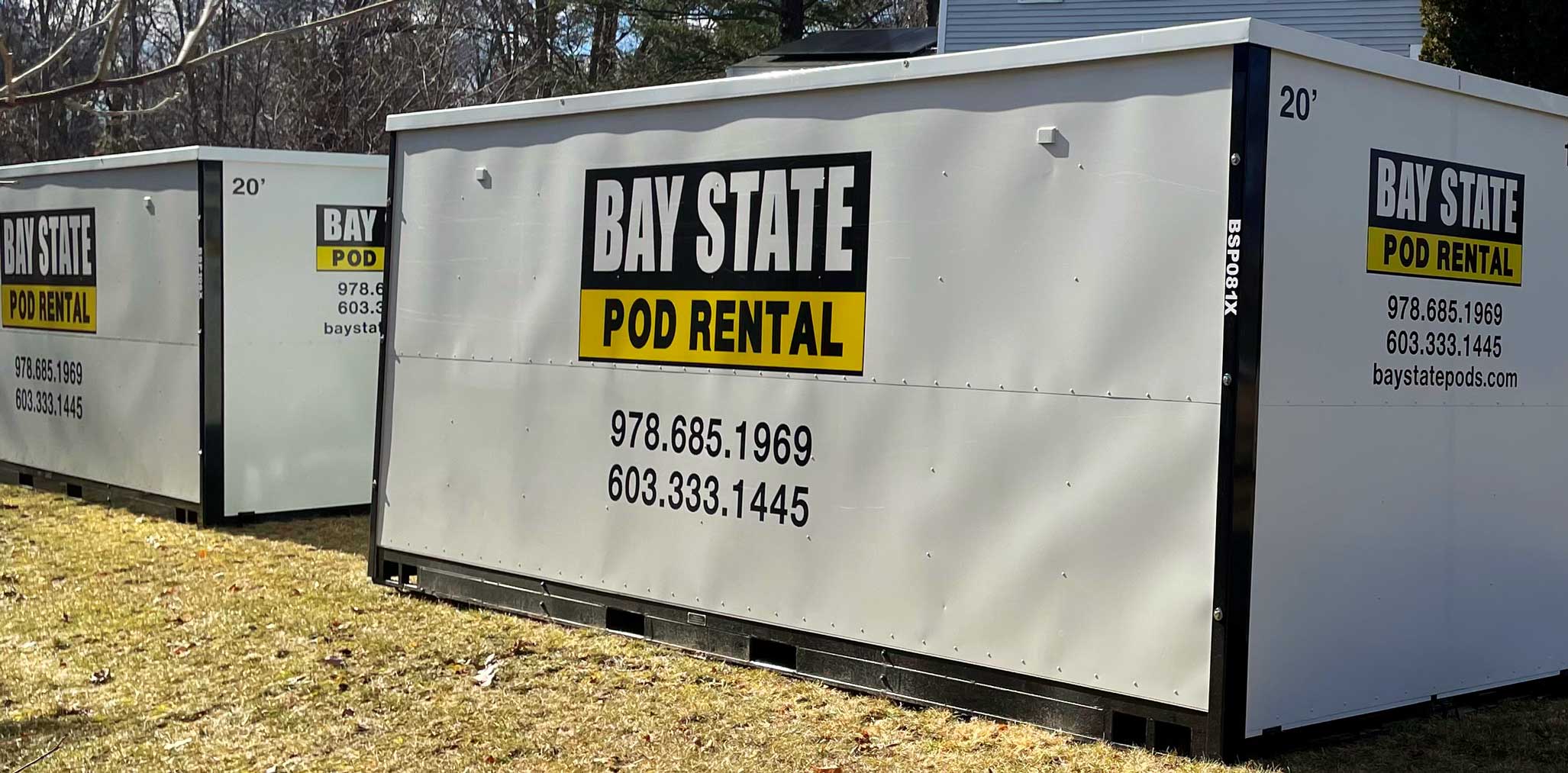 Portable Storage Container Rentals in NH & MA